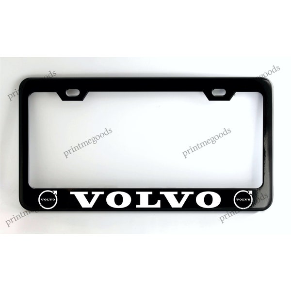 Volvo License Plate Frame - Etsy