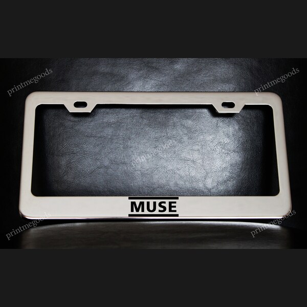 Metal Band License Plate Frame - Etsy