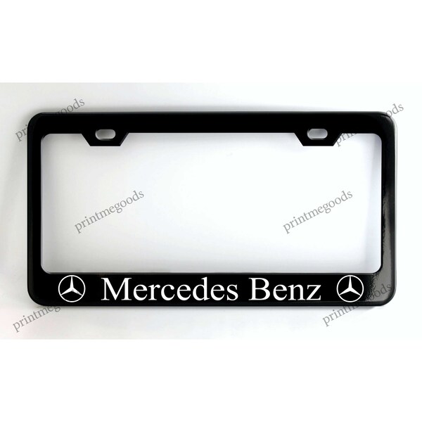 Mercedes Benz License Plate Frame - Etsy