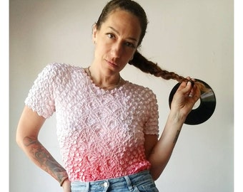 Popcorn Crop Top | Etsy