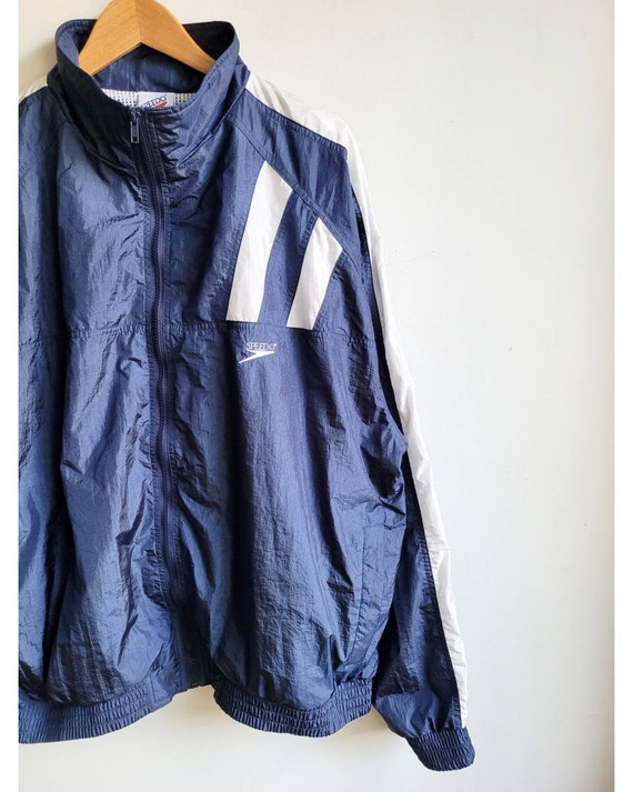 90s Track Jacket Vintage Windbreaker SPEEDO Sports Ja… - Gem