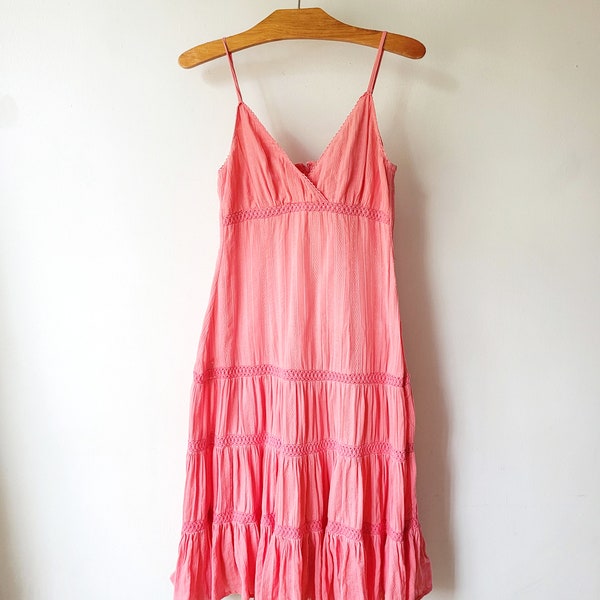 Coral Sundress - Etsy