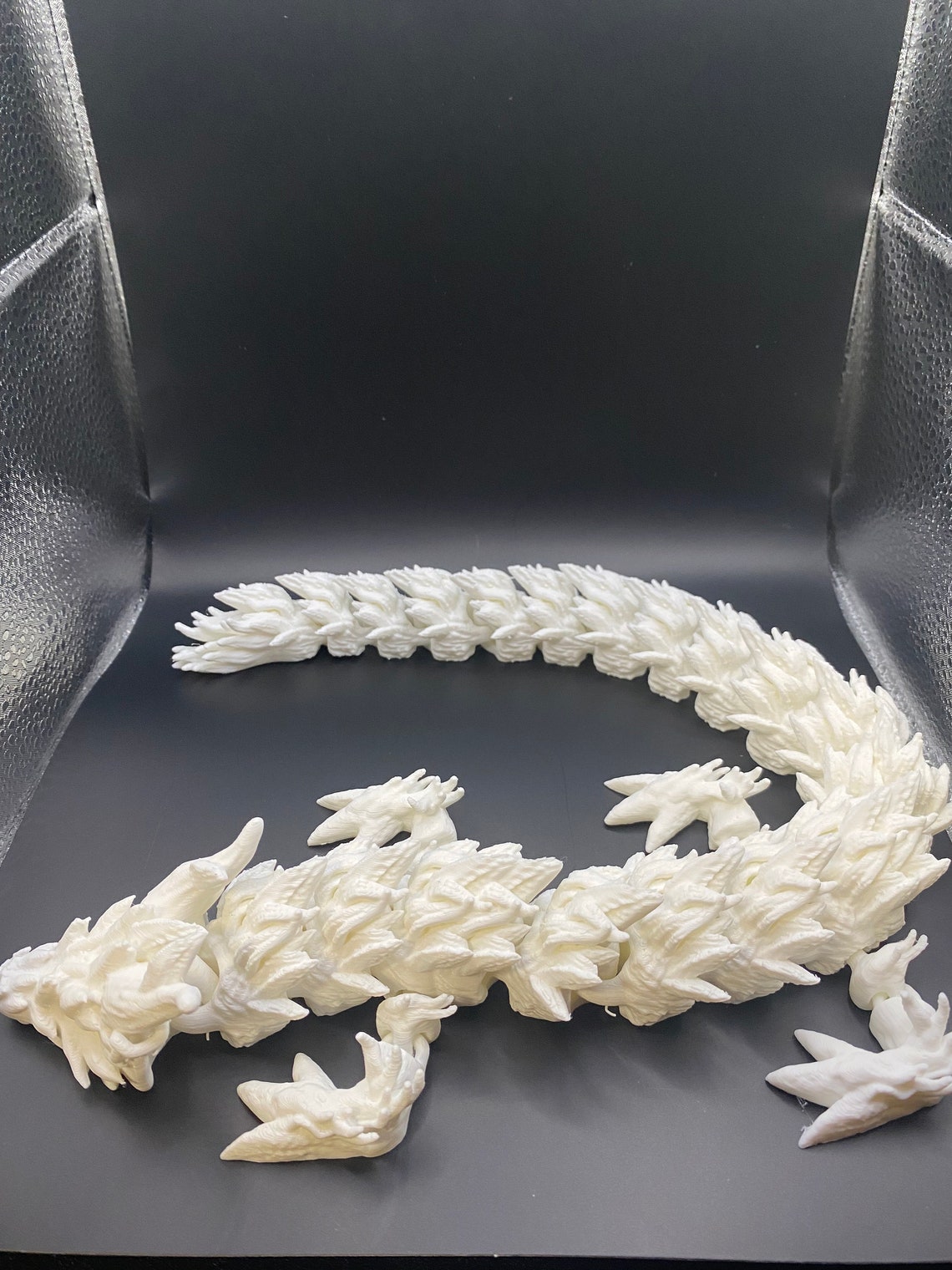 3D Articulated Dragon - Multiple Colors Available - Etsy