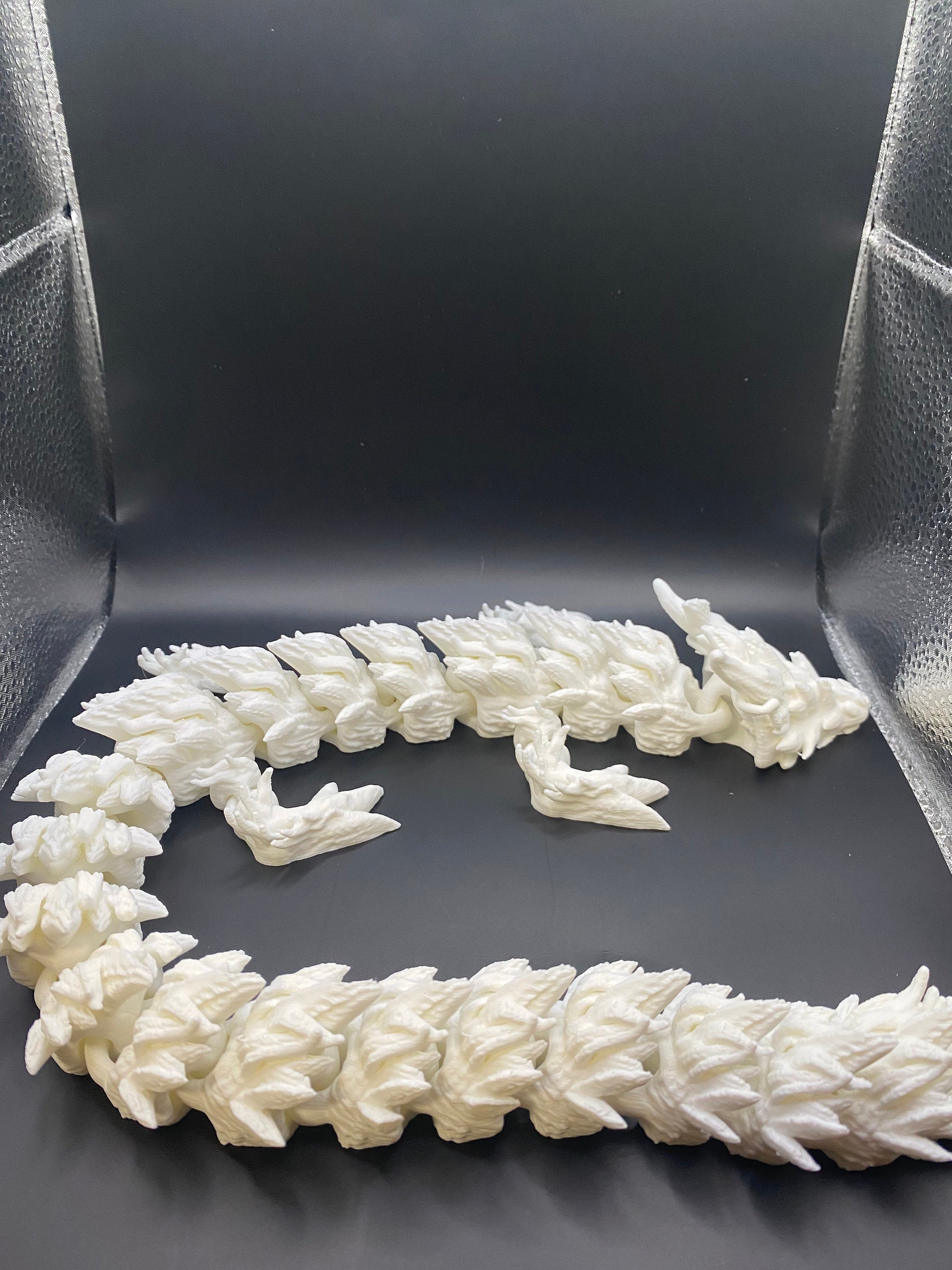 3D Articulated Dragon - Multiple Colors Available - Etsy