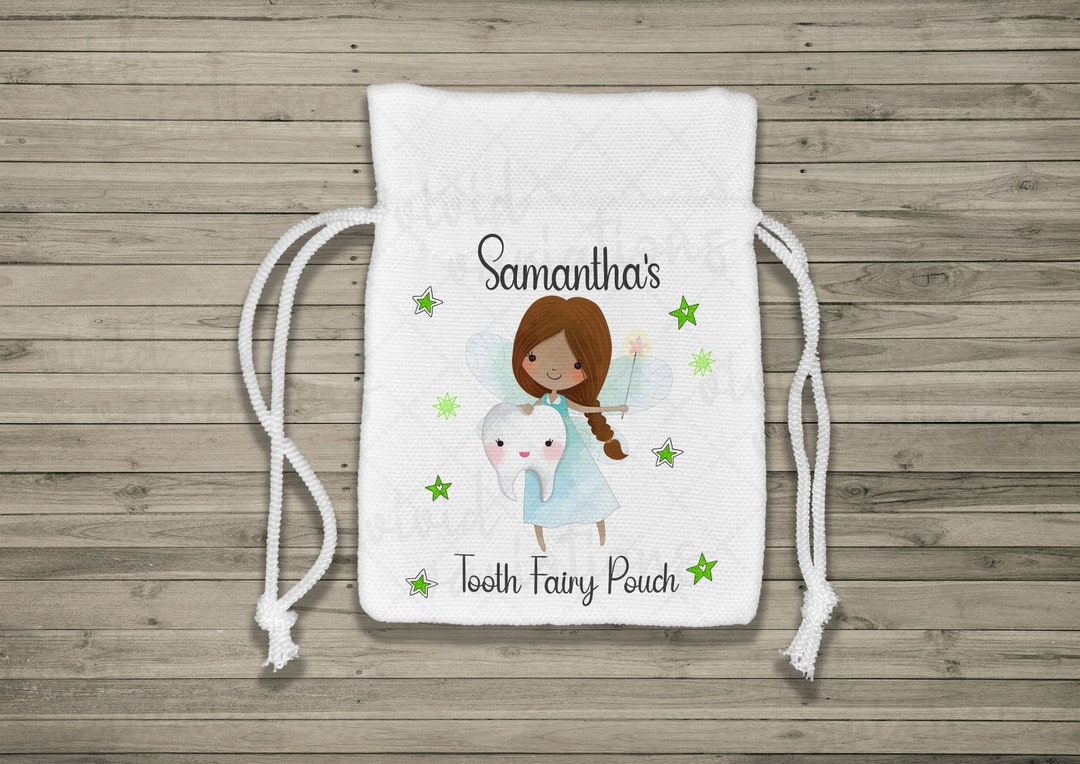 Personalised Special Tooth Fairy Pouch for Kids // Girl, Boy Bag for ...
