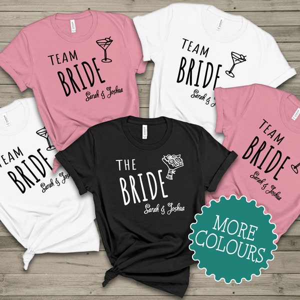 Bride and Crew Tshirts - Etsy