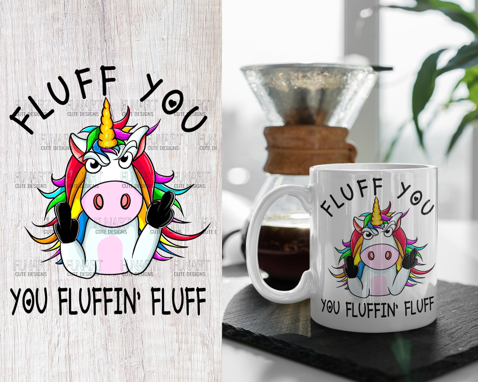 Fluff You You Fluffing Fluff PNG File, Sublimation Design, Digital ...