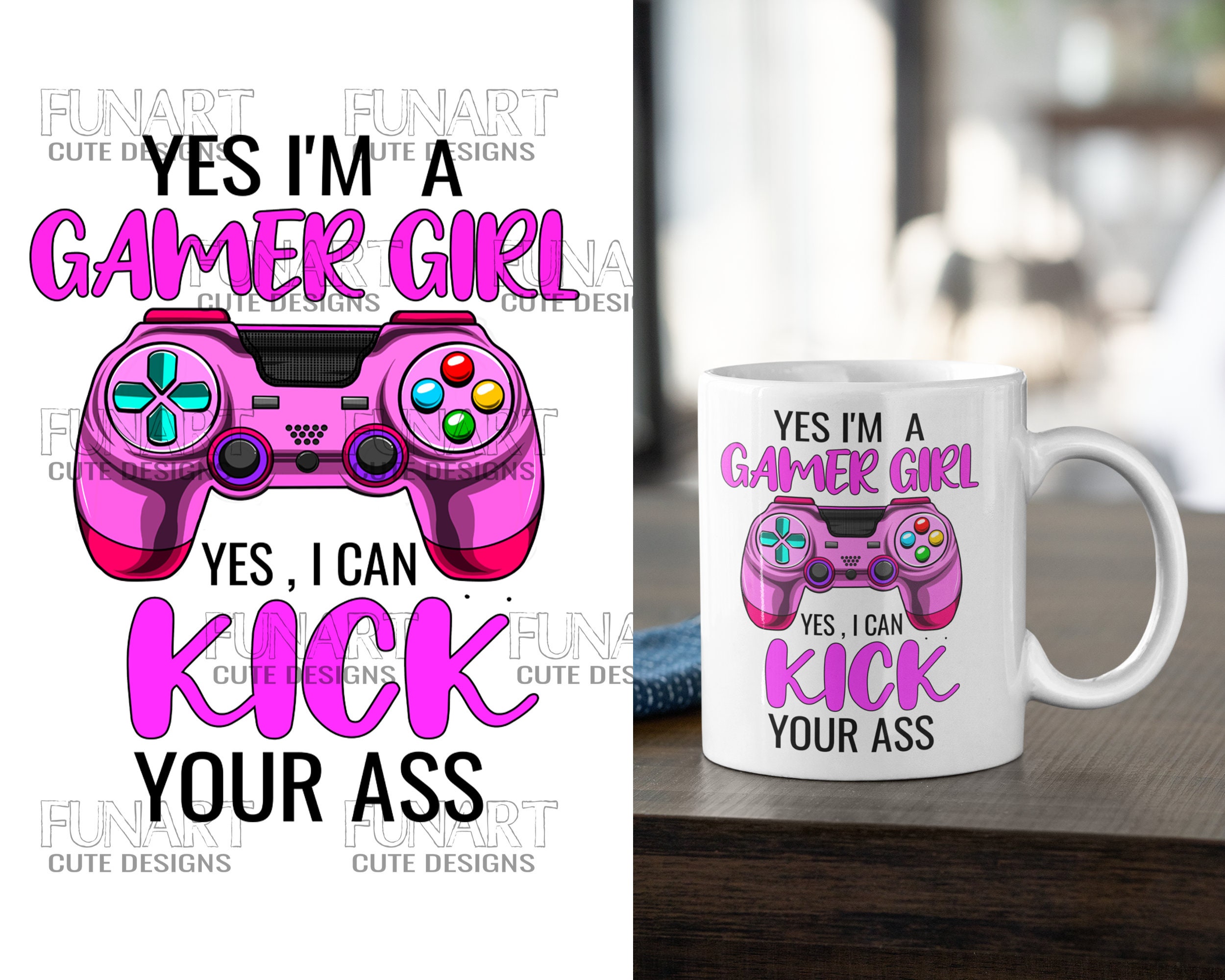 Gamer Bundle Designs Png File 10 Gamer Designs - Etsy