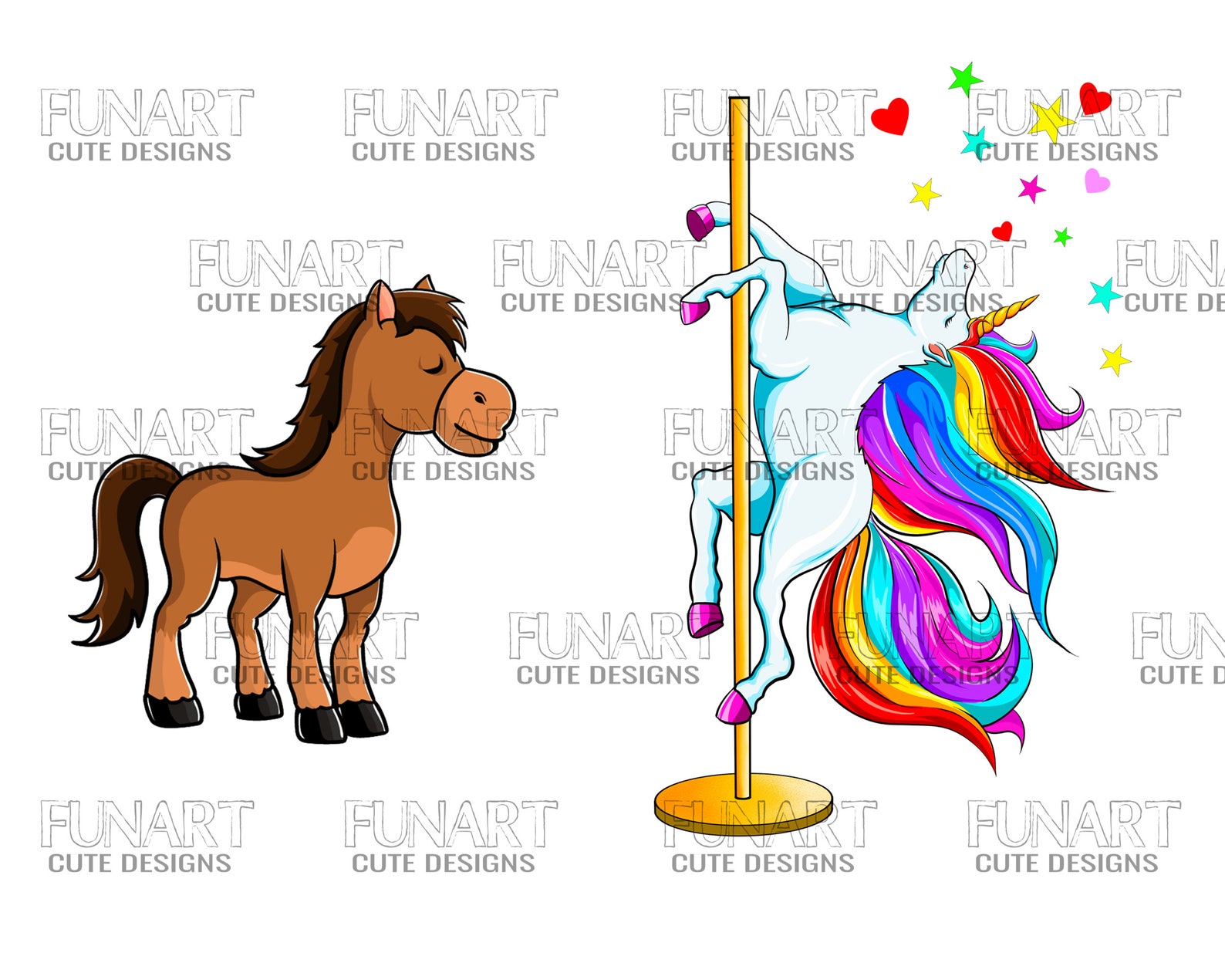 Pole Dance Unicorn PNG File, Sublimation Design, Digital Download ...