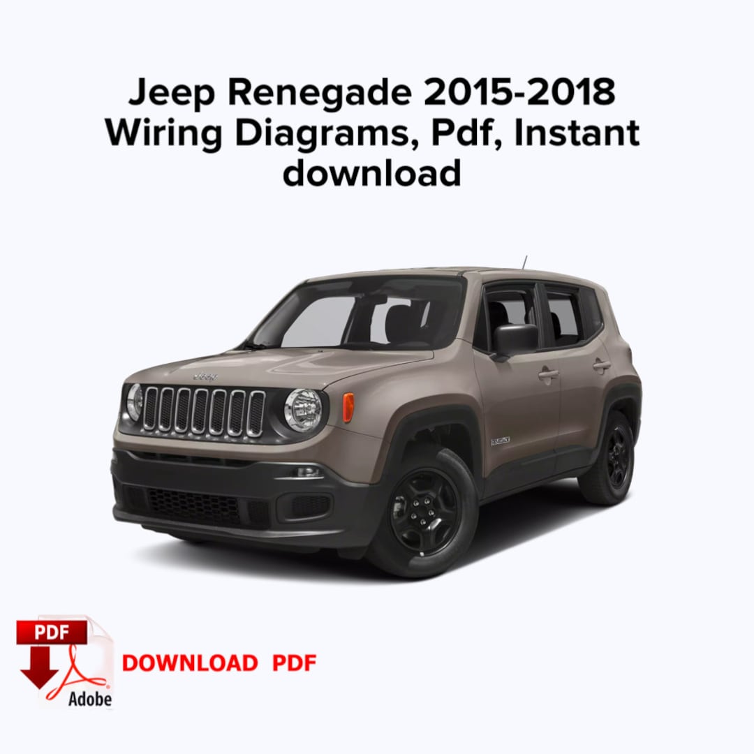 Jeep Renegade 2015-2018 Wiring Diagrams, Pdf, Instant Download - Etsy