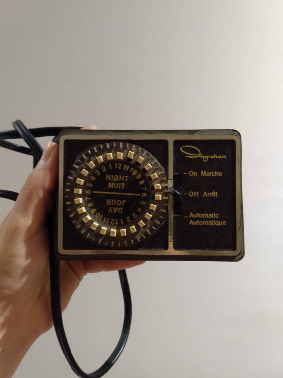 Vintage Retro Ingraham Toastmaster Inc Light Timer Day Night - Etsy