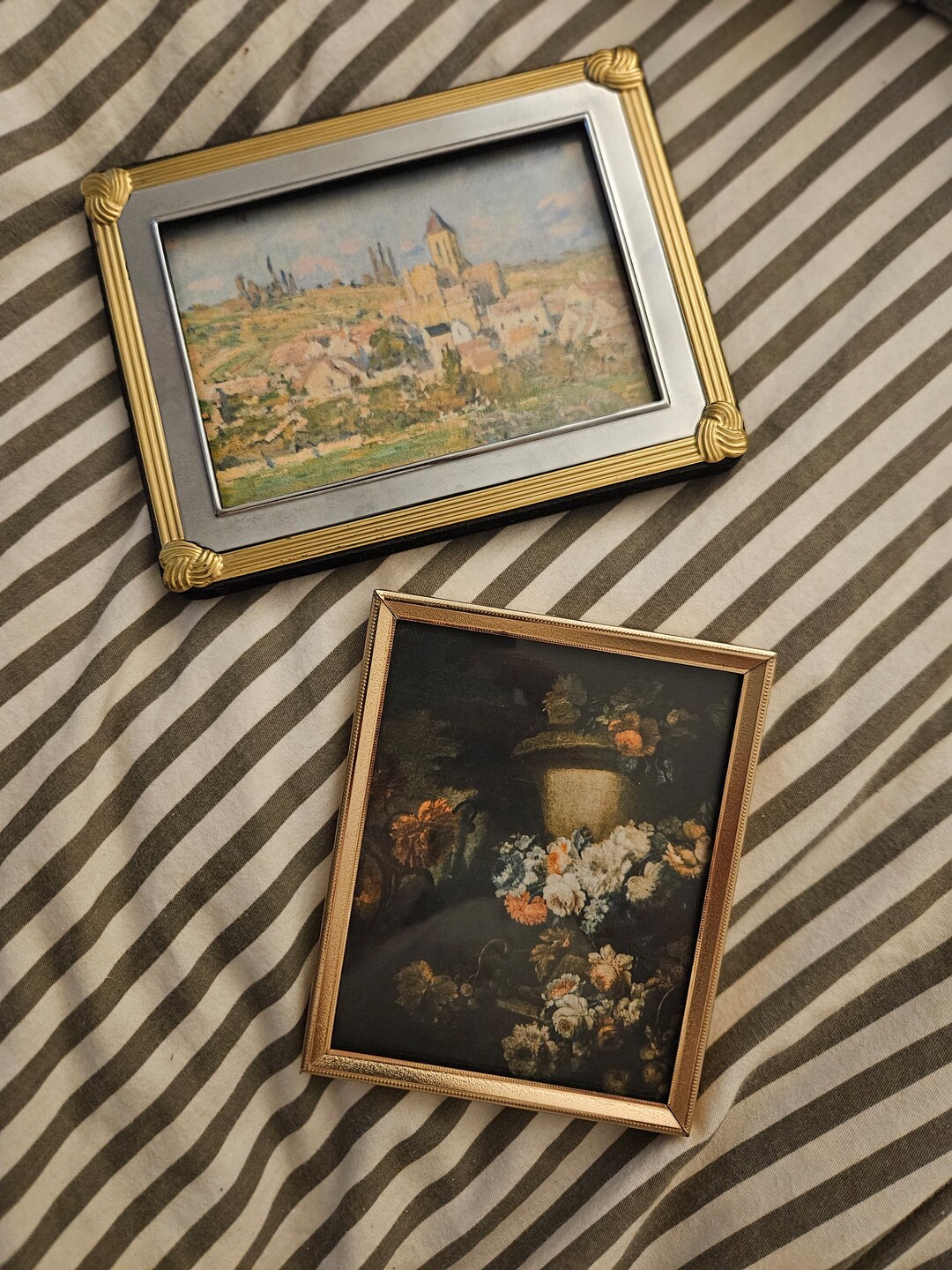 Pretty Set of Two 2 Vintage Mini Frames Decor - Etsy