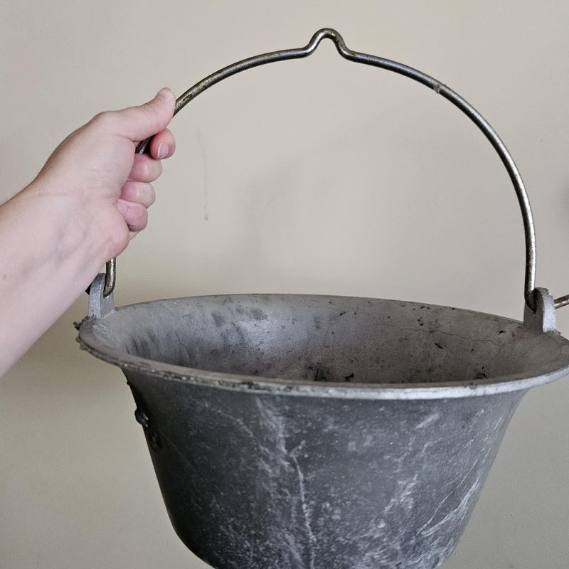 Extra Large Cast Iron Cauldron - Etsy