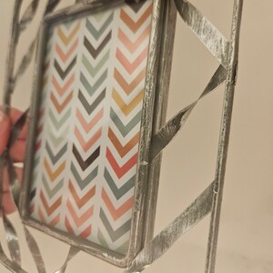 Decorative Metal Twisty Silver Picture Display Frame - Etsy