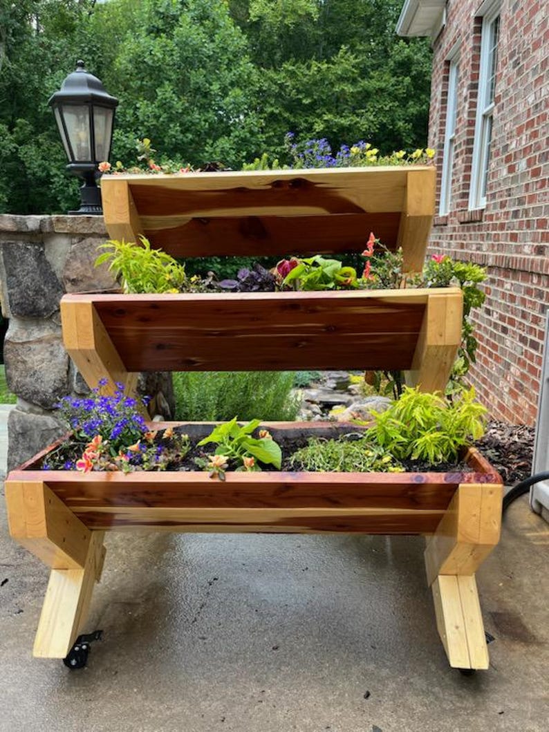 3 Tier Planter/ Herb Box - Etsy