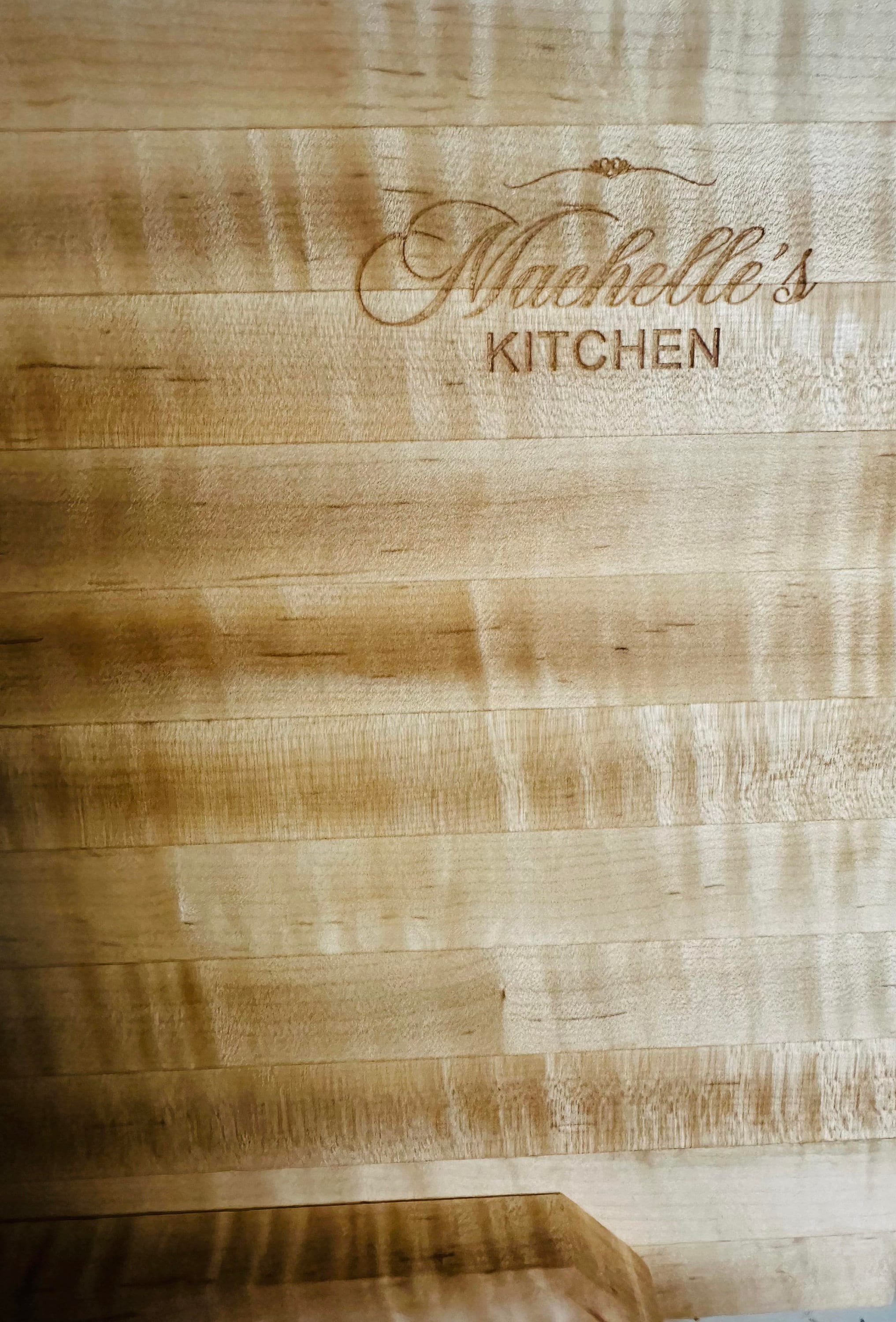 Maple Edge Grain Cutting Board - Etsy