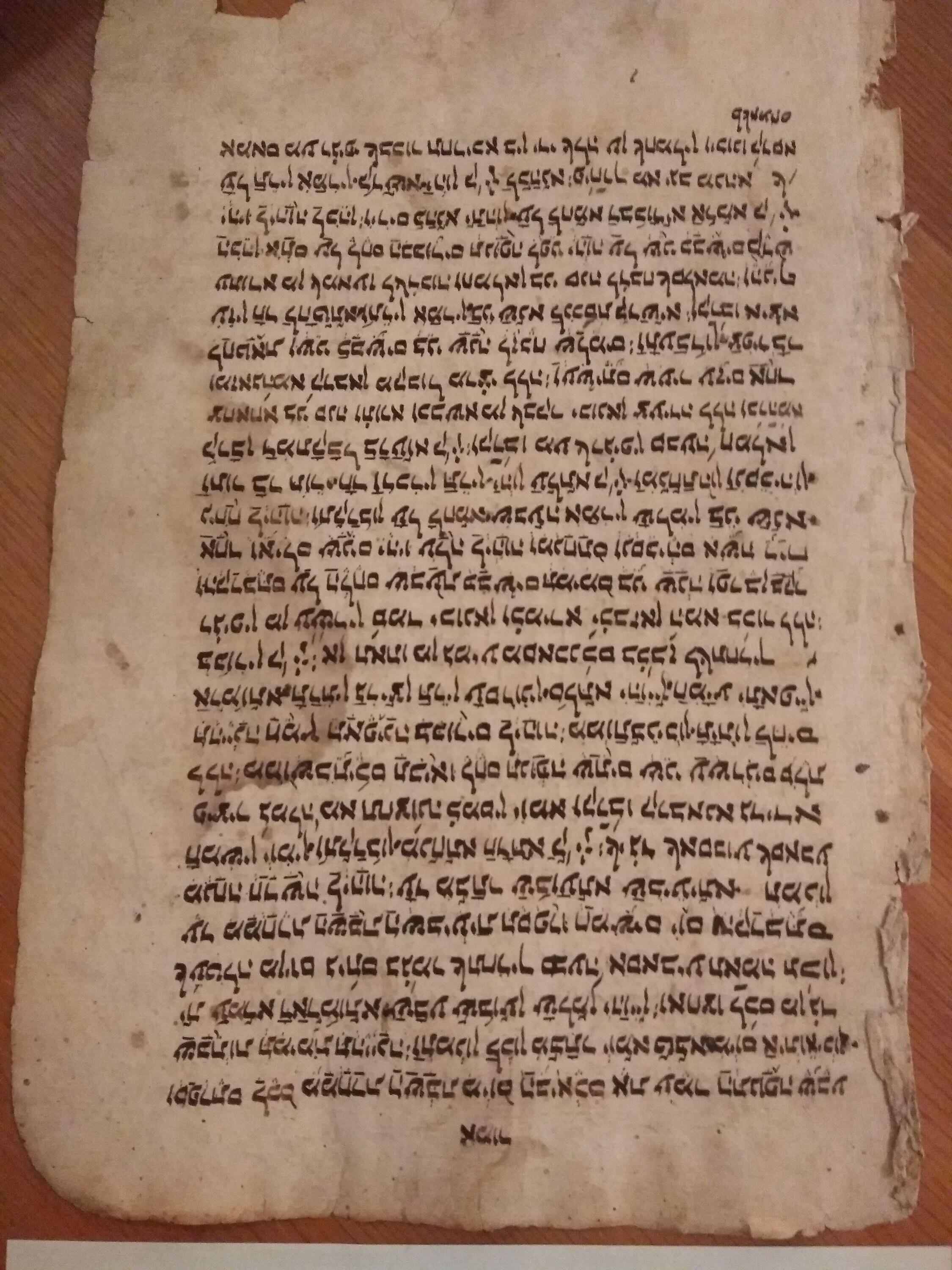 Authentic 1500's Torah Page in Hebrew From the Bible! Reduced 80 ...