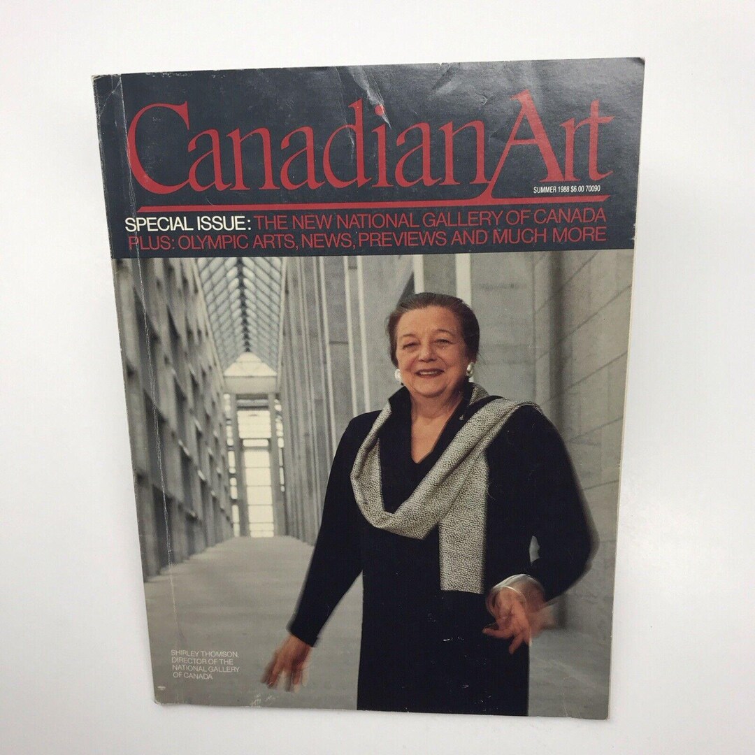 Canadian Art Magazine~summer 1988 - Etsy
