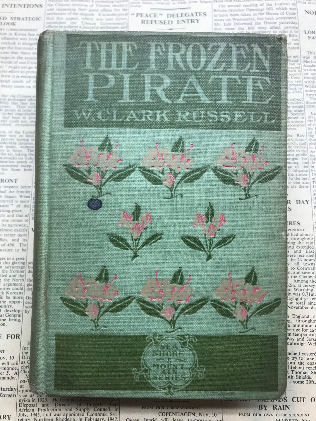 The Frozen Pirate by W. Clark Russell, Vtg 1920s Street & Smith Sea ...