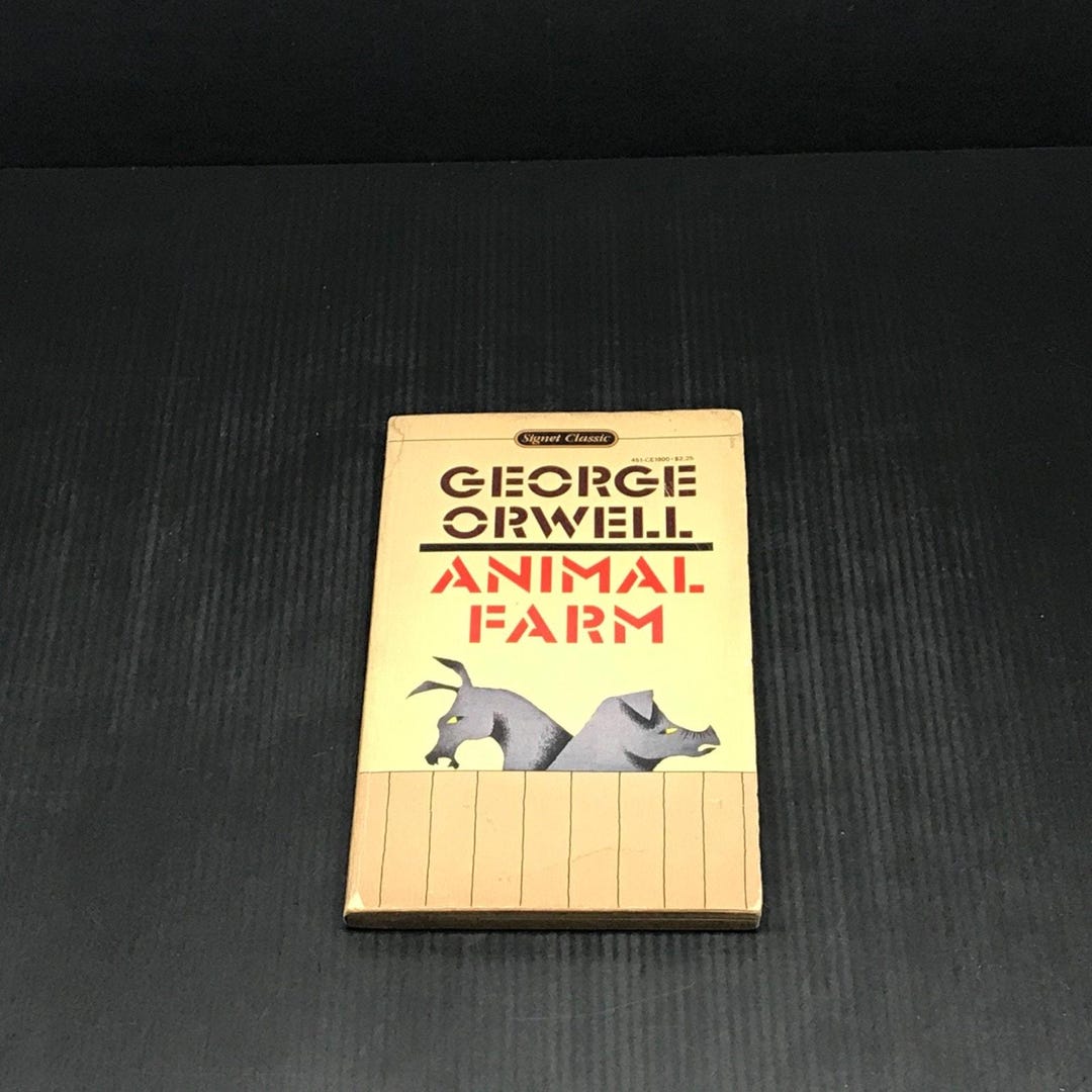 Animal Farm George Orwell Signet Classic 1946 Reprint Paperback - Etsy