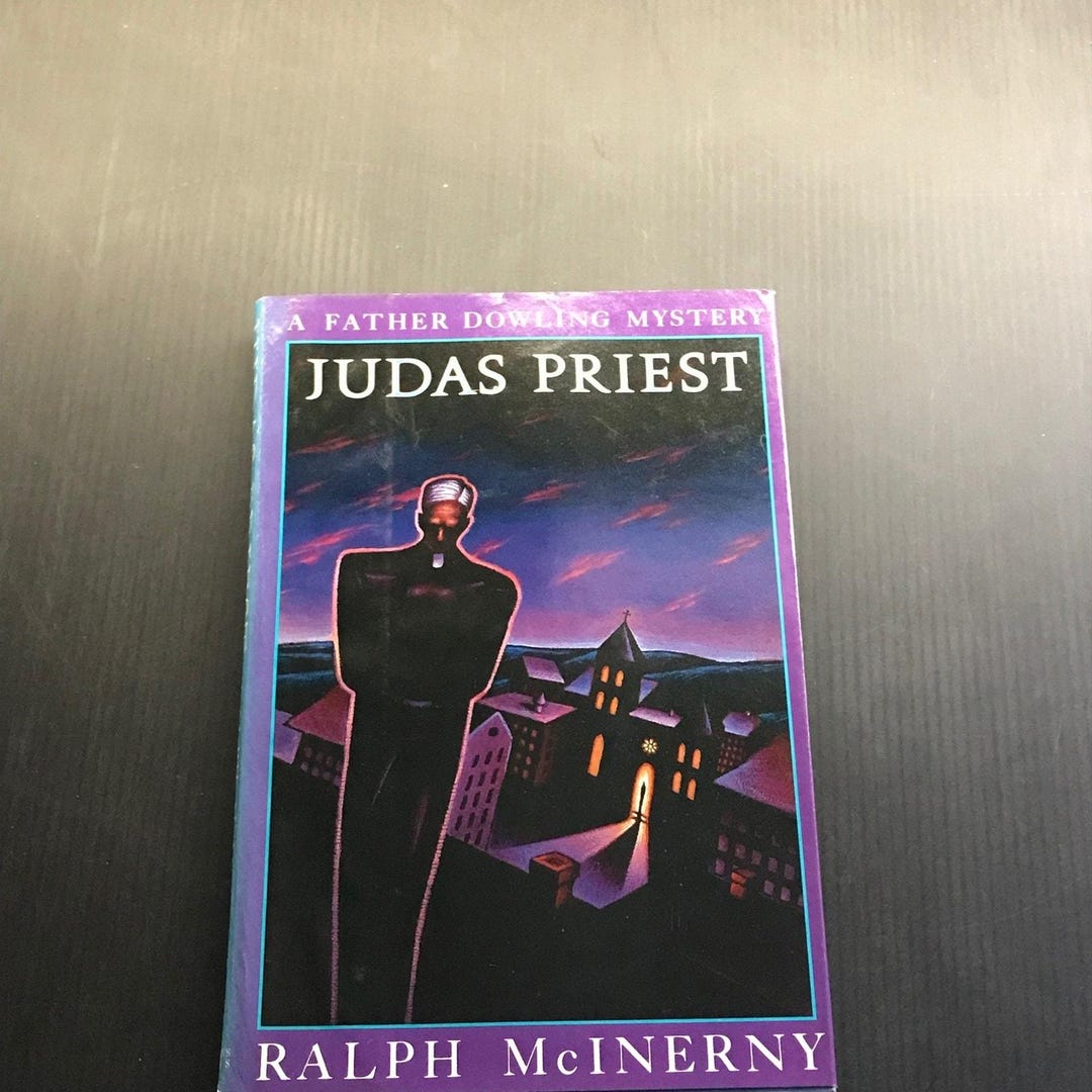 Judas Priest Ralph Mcinerny 1991 Dust Jacket Mystery - Etsy