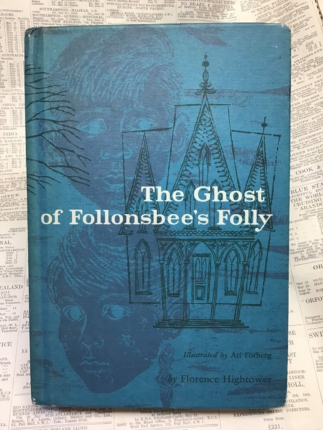 The Ghost of Follonsbee's Folly: 1970s Children's Hardcover Book - Etsy