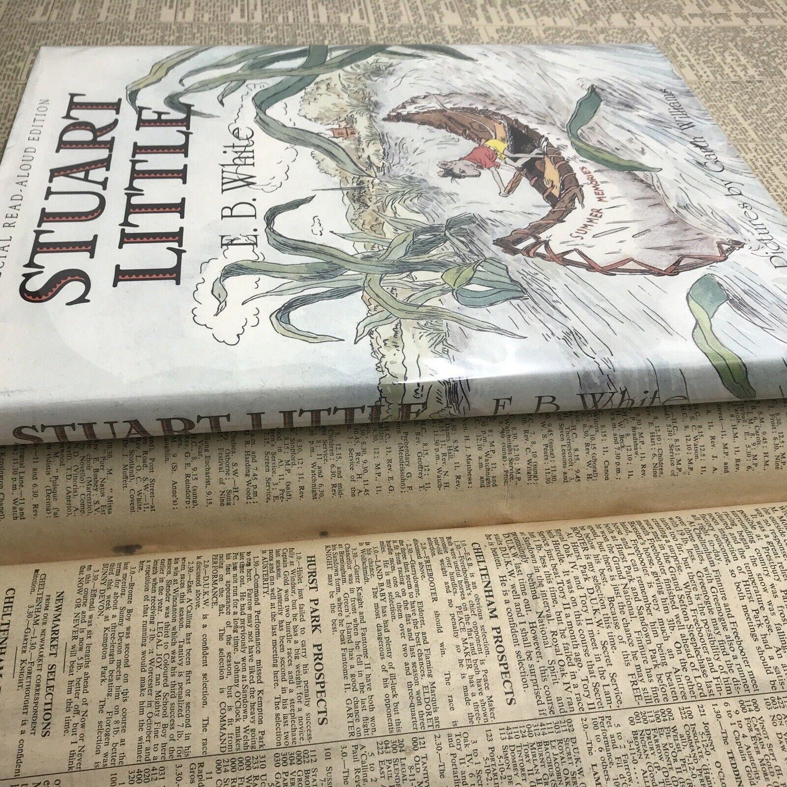 Stuart Little 1999 1st Ed Special Read-aloud Oversize HC W Protected DJ ...