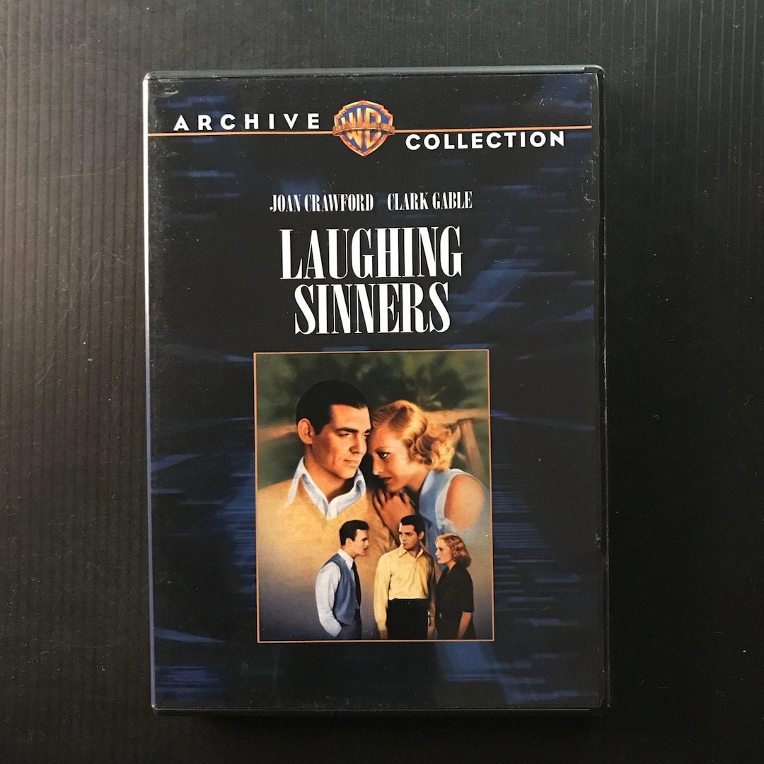 Laughing Sinners DVD 1931 Warner Archive Joan Crawford Clark Gable - Etsy