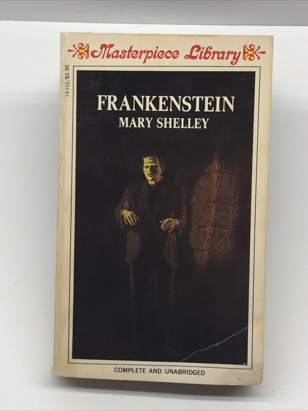 Frankenstein~mary Shelley~masterpiece Library~1968 Paperback - Etsy