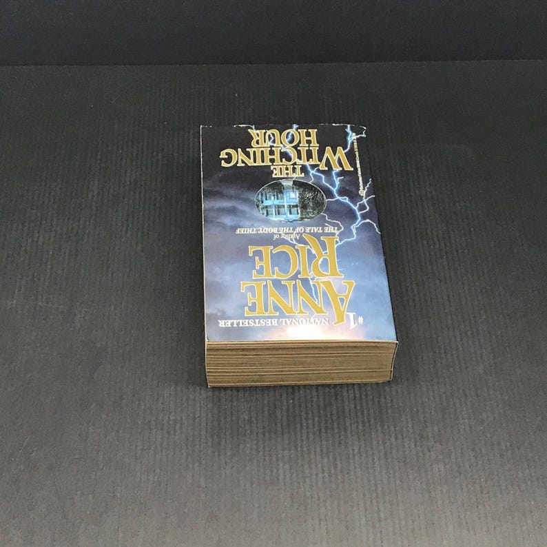 The Witching Hour Anne Rice First Ballantine Books Trade Edition 1991 ...