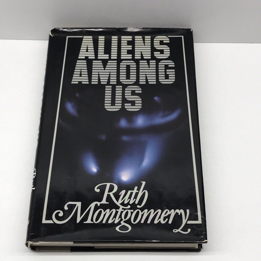 Ruth Montgomery~aliens Among Us~1985 Hardcover W Dust Jacket - Etsy