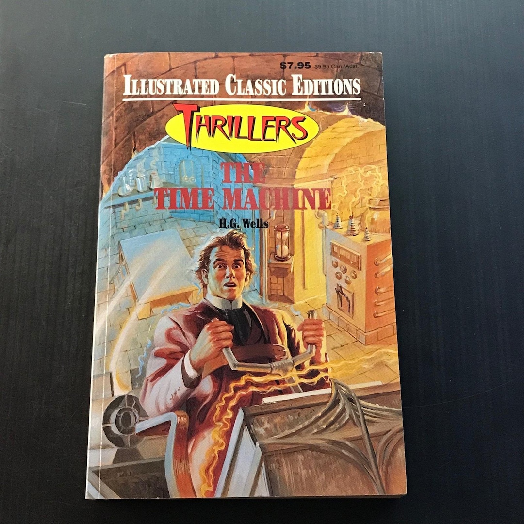 The Time Machine H.G. Wells Illustrated Classic Editions 1995 Trade ...