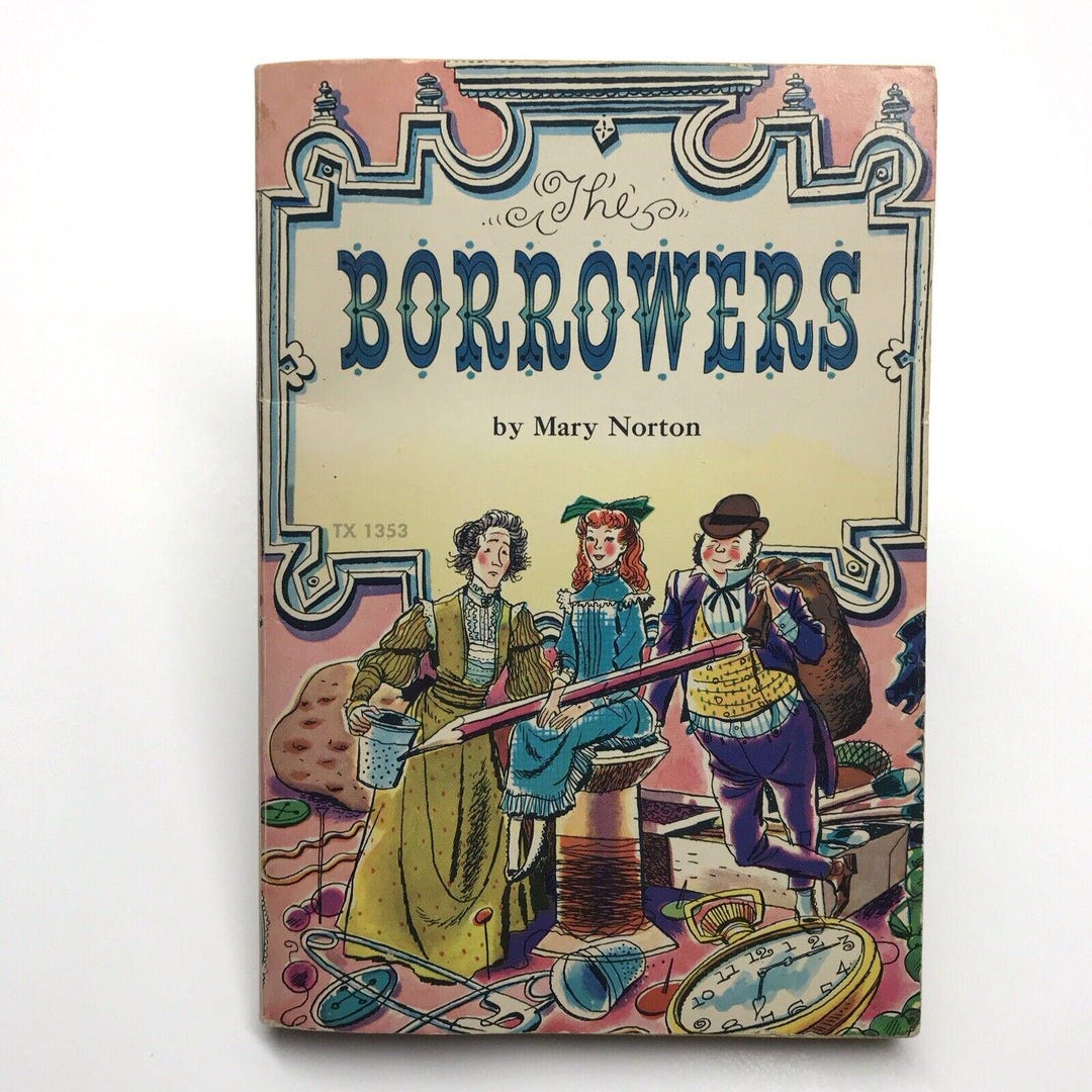 The Borrowers~mary Norton~scholastic Book Services 1973 Trade Paperback ...