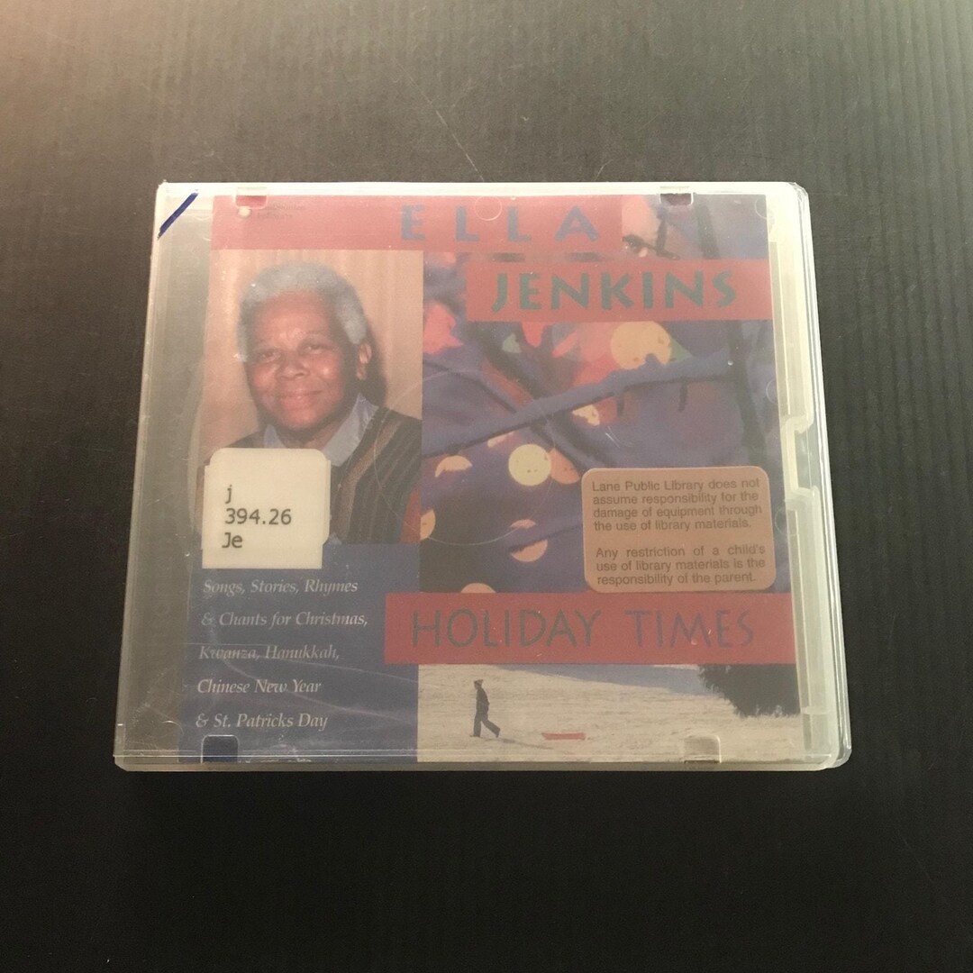 Ella Jenkins - Holiday Times CD 1996 Smithsonian Folkways Kids Songs - Etsy