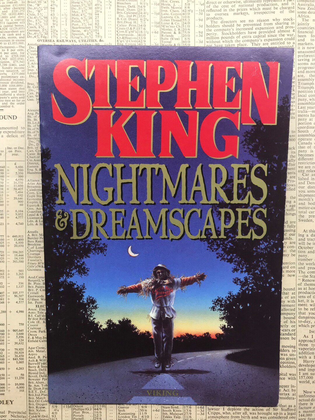 Stephen King Nightmares & Dreamscapes Rare Promo Chapbook 1993 in Fine ...