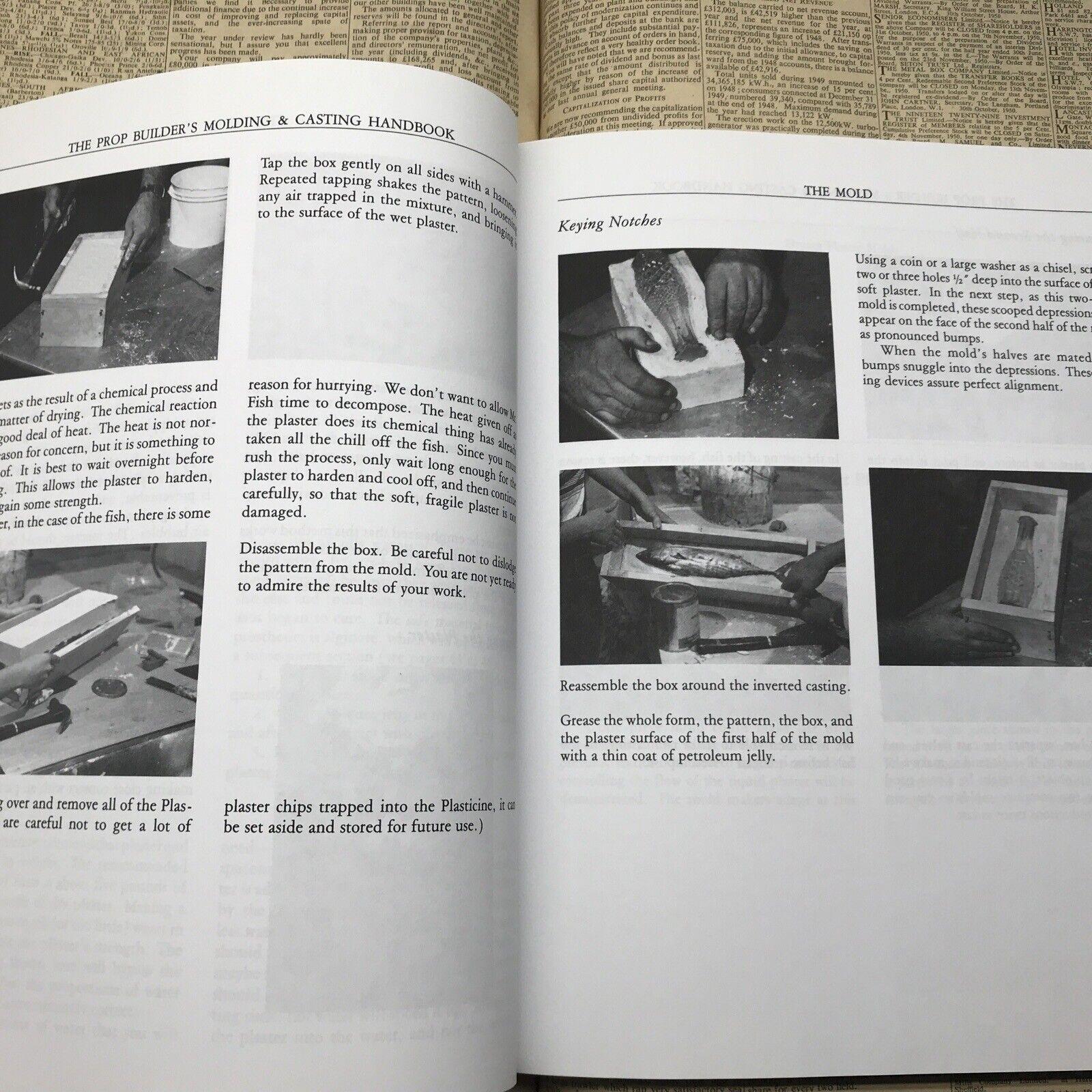 Prop Builder's Molding and Casting Handbook by Thurston James 1989 - Etsy