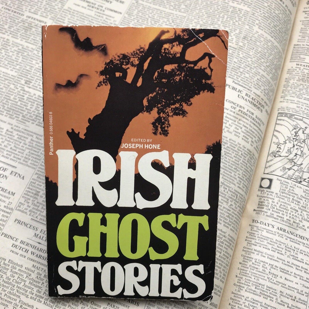 Irish Ghost Stories Joseph Hone UK 1979 Horror Paperback - Etsy