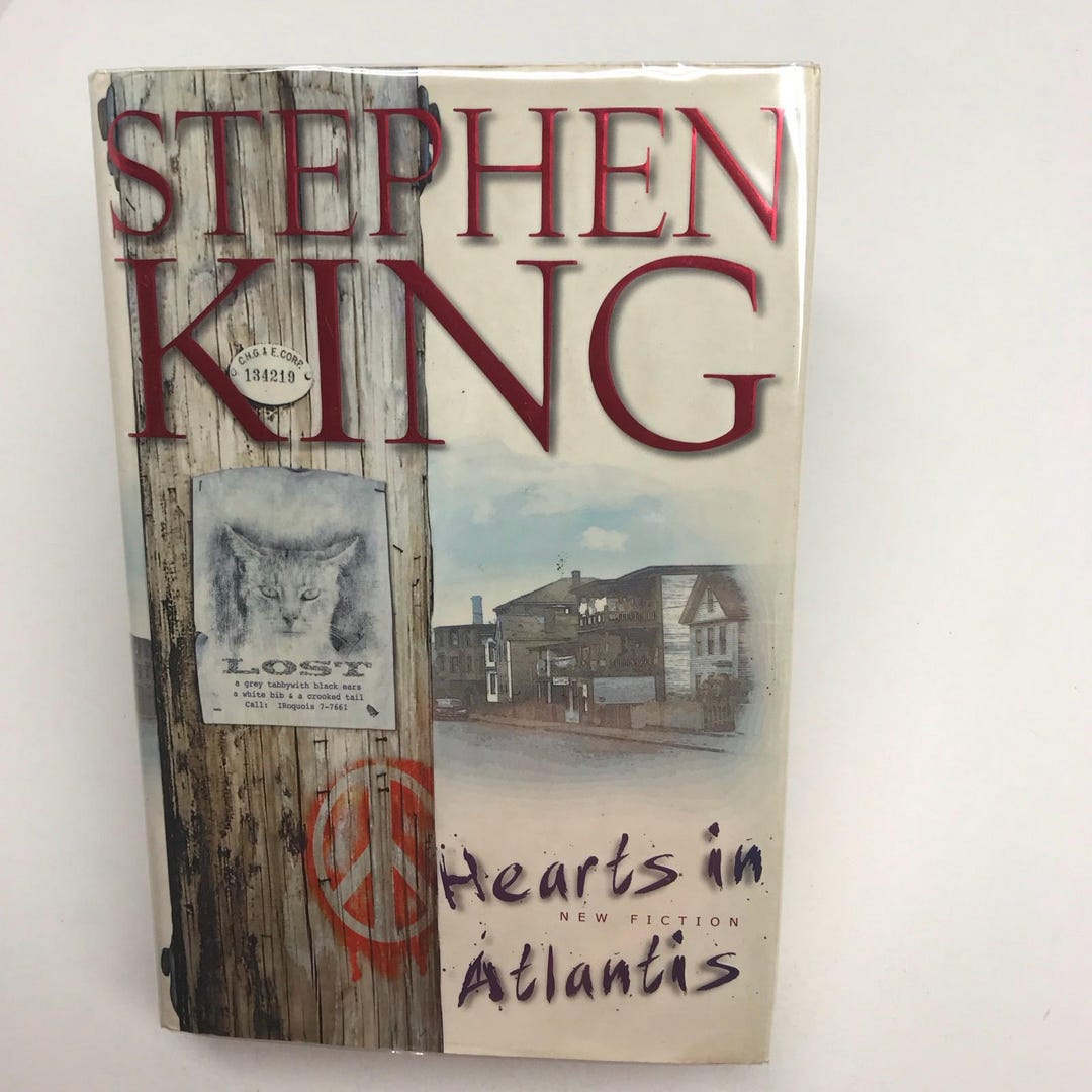 Stephen King~hearts in Atlantis~1999 1st/1st~hardcover W Protected Dust ...