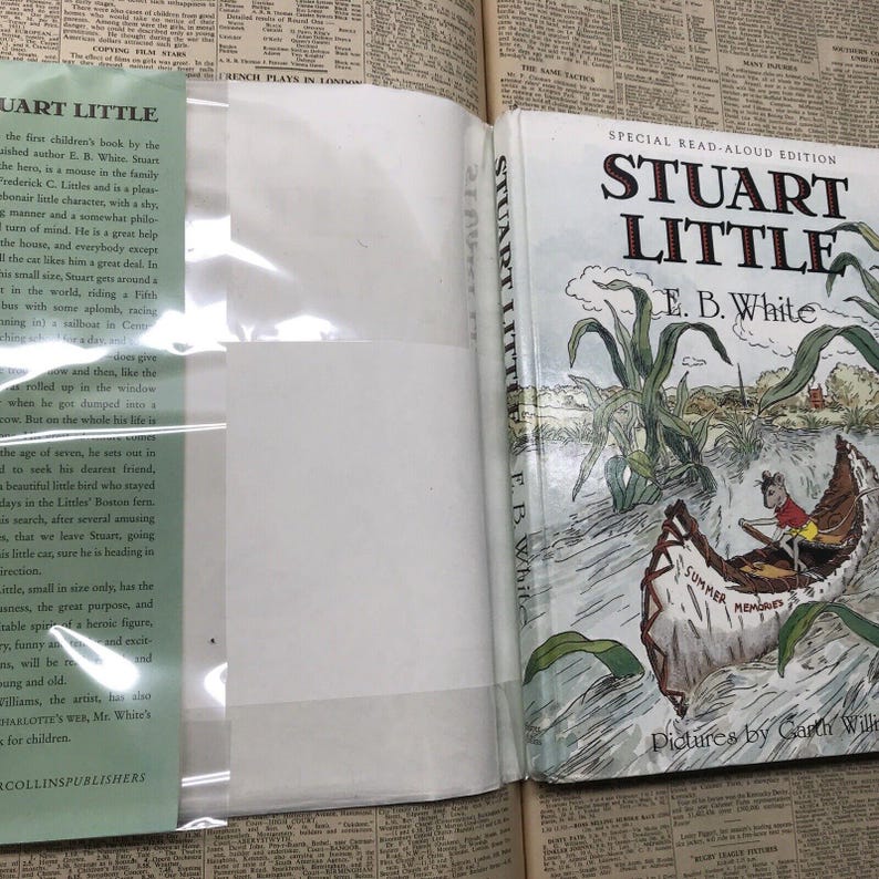 Stuart Little 1999 1st Ed Special Read-aloud Oversize HC W Protected DJ ...