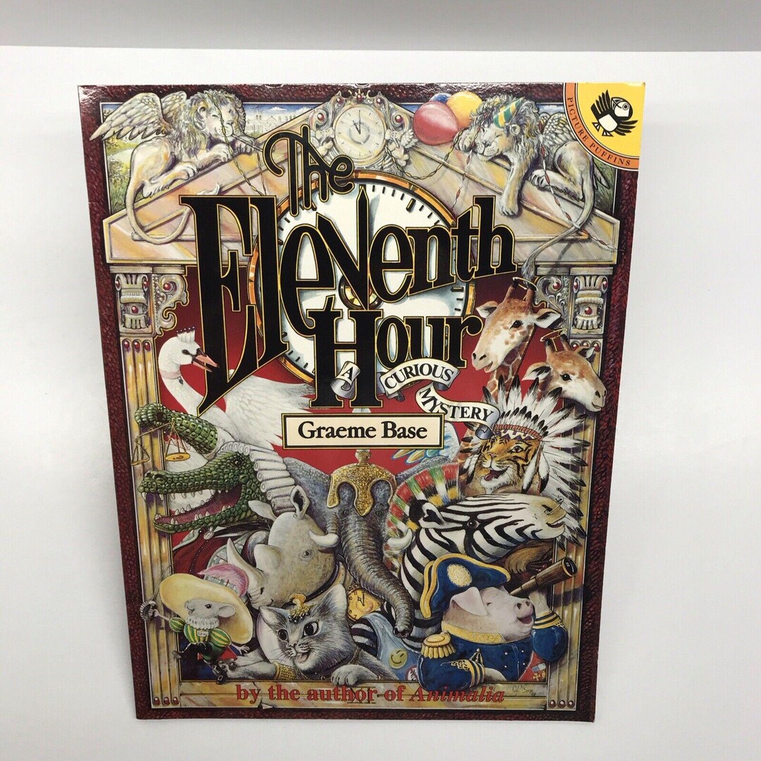 Eleventh Hour : A Curious Mystery~graeme Base~1997 Paperback - Etsy