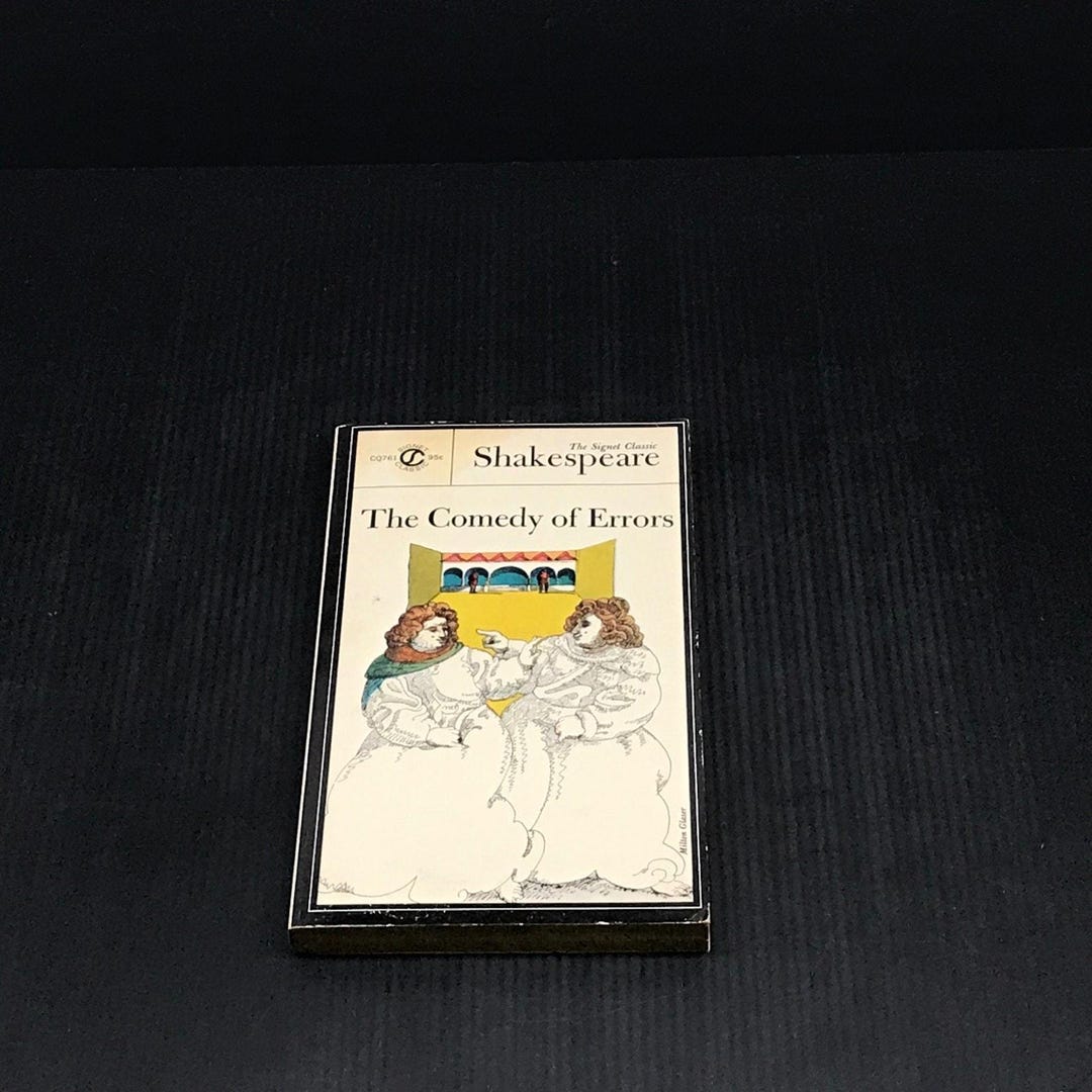 The Comedy of Errors William Shakespeare First Printing 1965 Signet ...