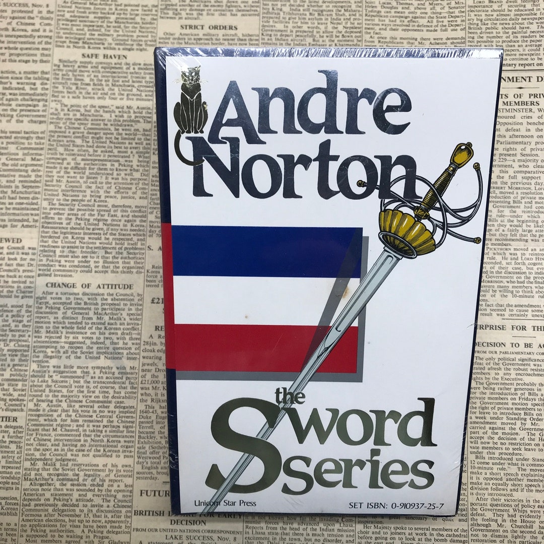 Andre Norton 1985 Sealed Sword Trilogy Gift Set - Etsy