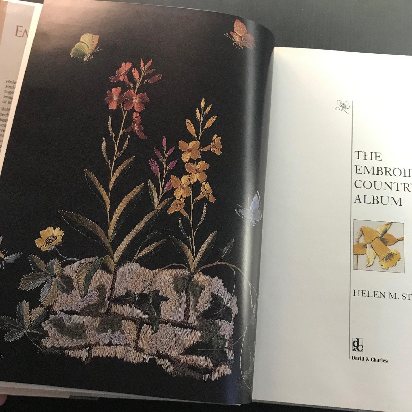 The Embroiderer's Country Album Helen M. Stevens 1994 Illustrated Craft ...