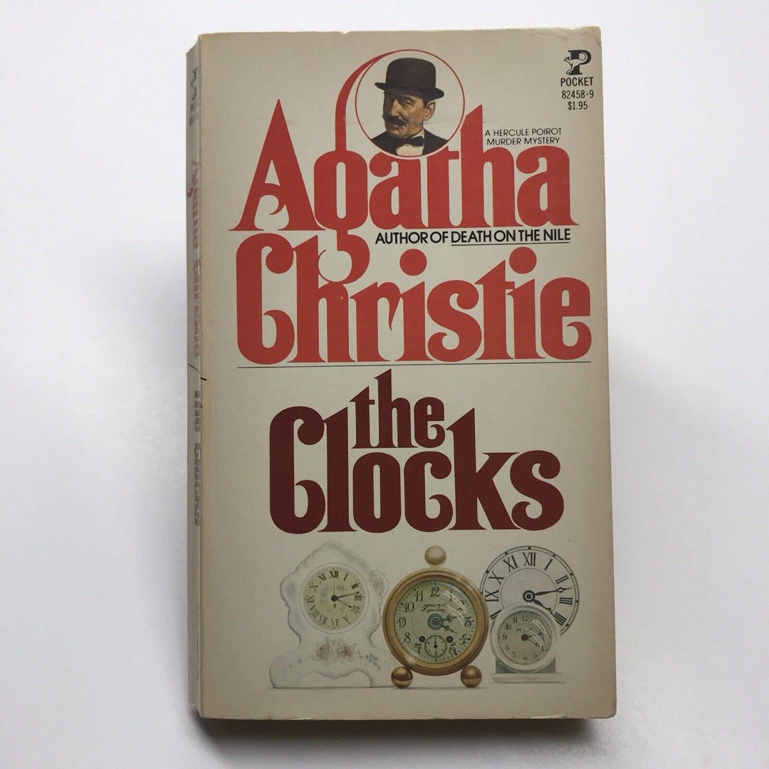 Agatha Christie~the Clocks~1965 Pocket Paperback - Etsy