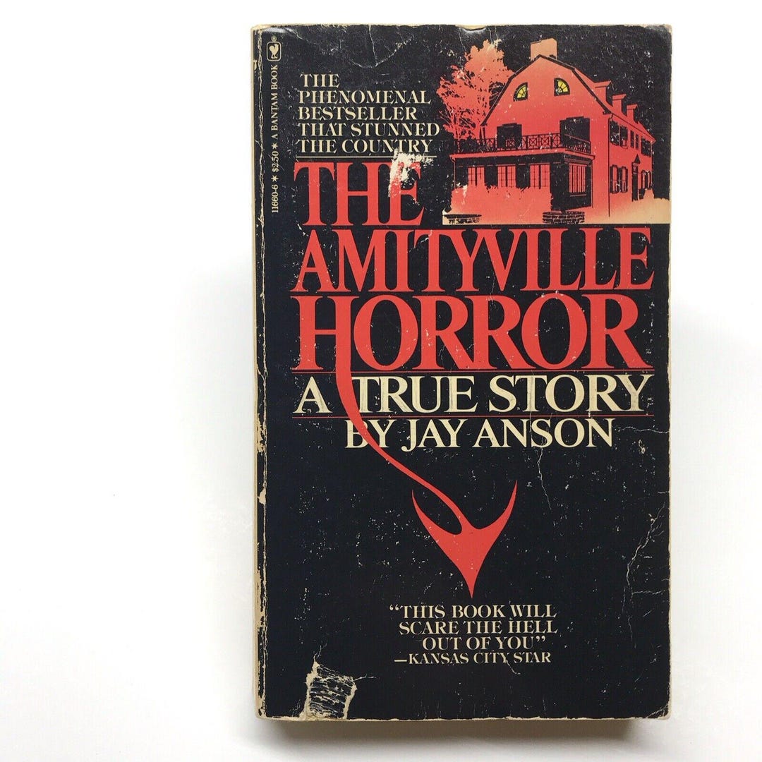 The Amityville Horror~jay Anson~1978 Paperback - Etsy