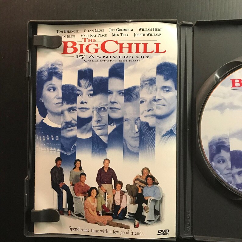 The Big Chill DVD 1998 15th Anniversary Collector's Edition Kevin Kline ...