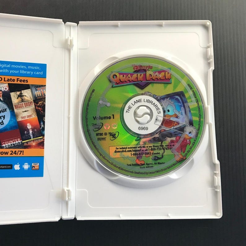 Disney's Quack Pack DVD 2006 Volume 1 Animated Series Cartoon - Etsy