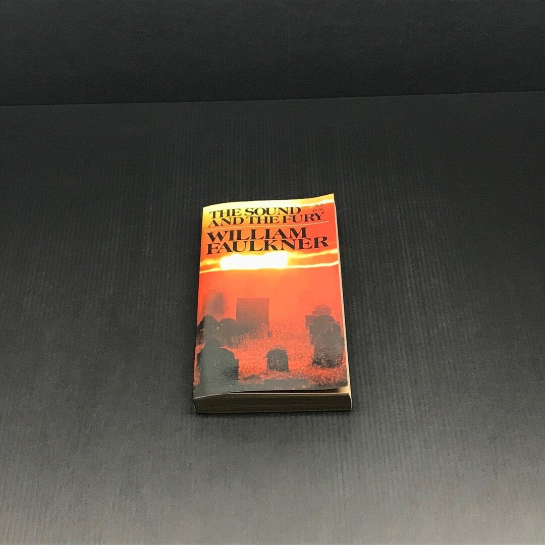 The Sound and the Fury William Faulkner Vintage Books 1954 Edition - Etsy