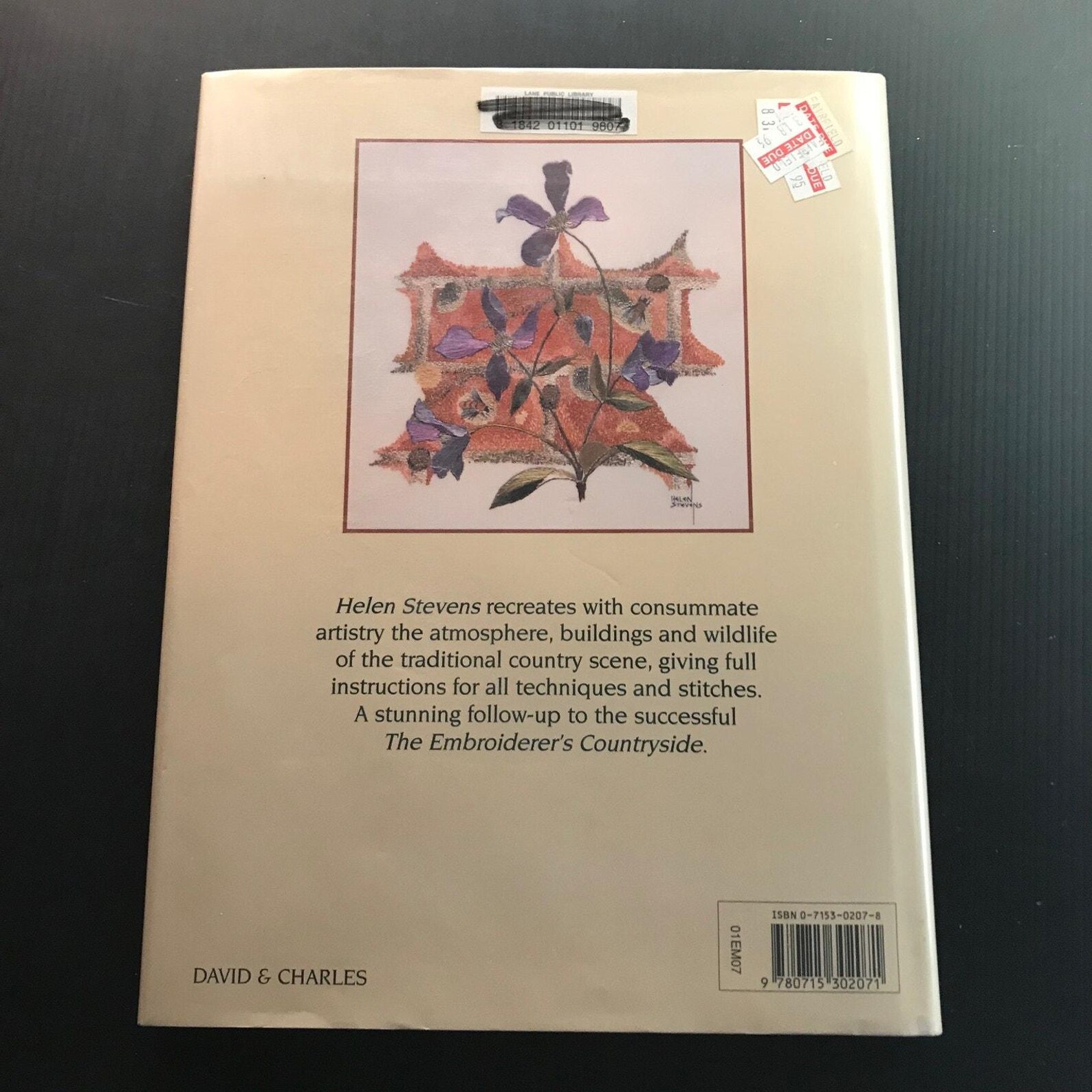 The Embroiderer's Country Album Helen M. Stevens 1994 Illustrated Craft ...