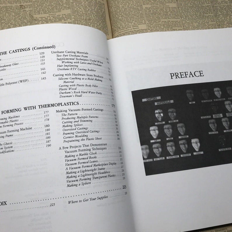 Prop Builder's Molding and Casting Handbook by Thurston James 1989 - Etsy